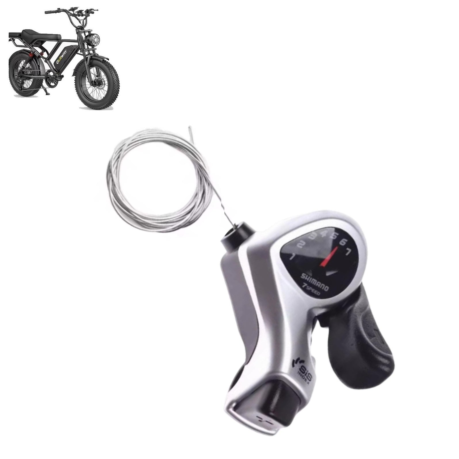 gear shifter qlaway bk20 electric bike| replacement thumb gear shifter ...