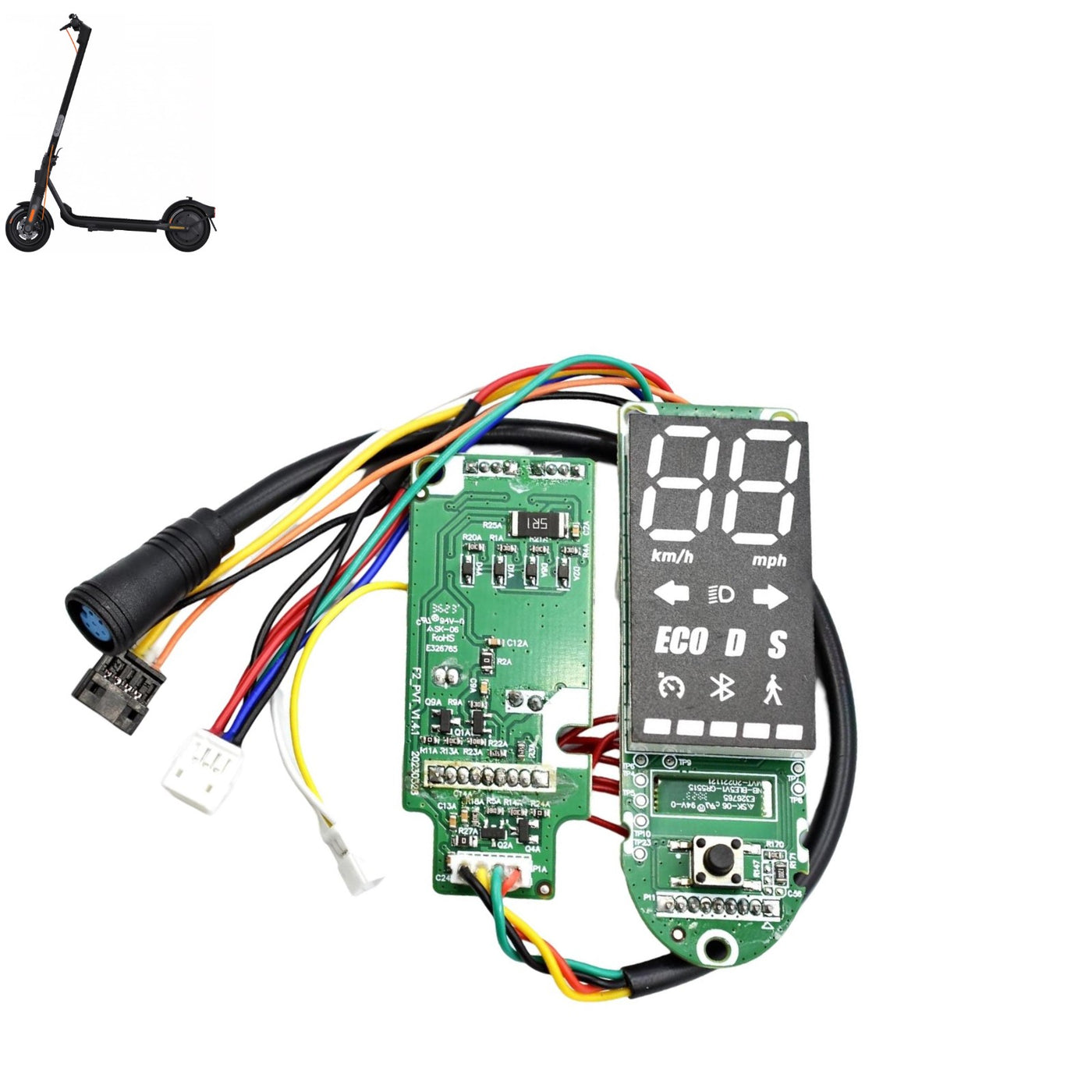 ninebot f2 pro dashboard | display dashboard for segway ninebot f2 pro ...