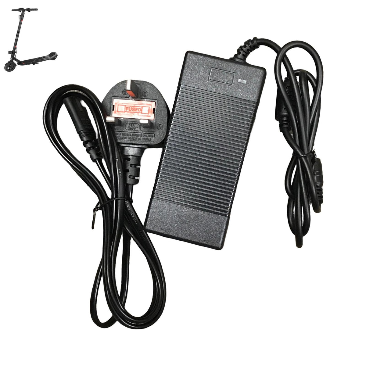 evo vt3 electric scooter charger |evo vt3 e-scooter - black charger ...