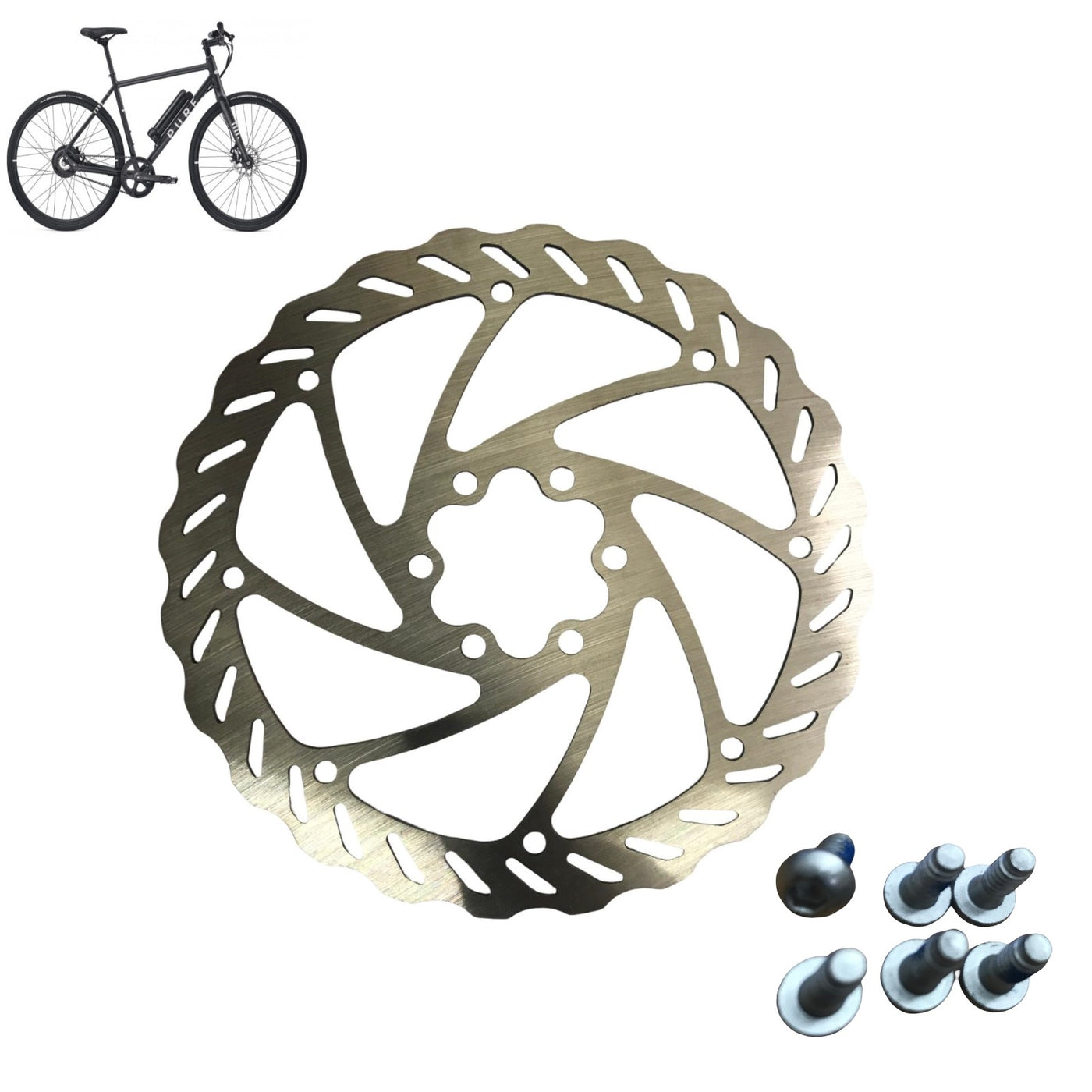 pure bike brake disc | brake disc for pure electric bike | pure flex ...